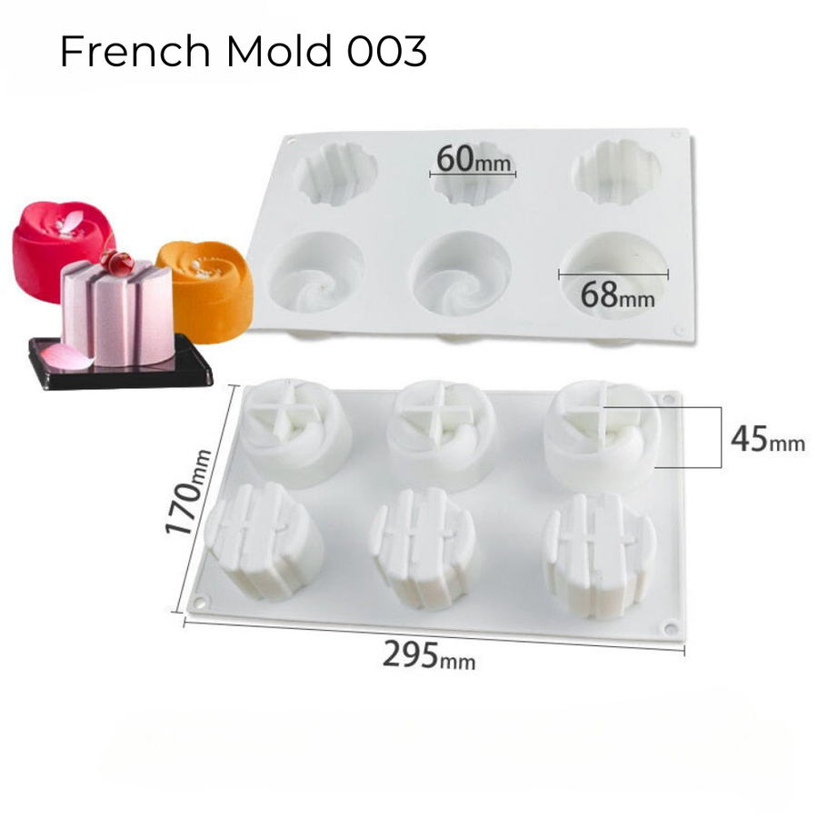 French Mousse Molds – fridamolds